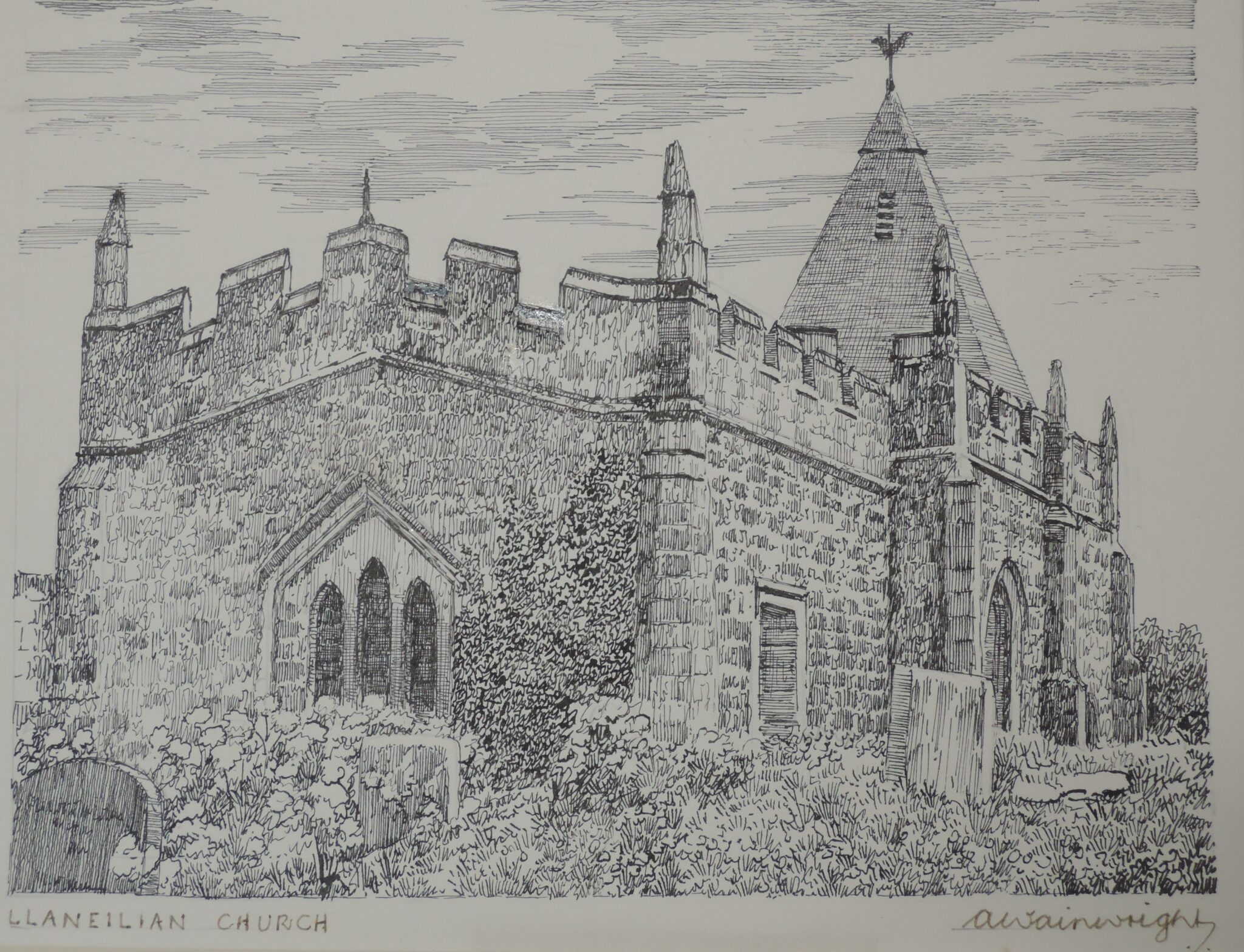 Sketches by Alfred Wainwright are up for auction this February